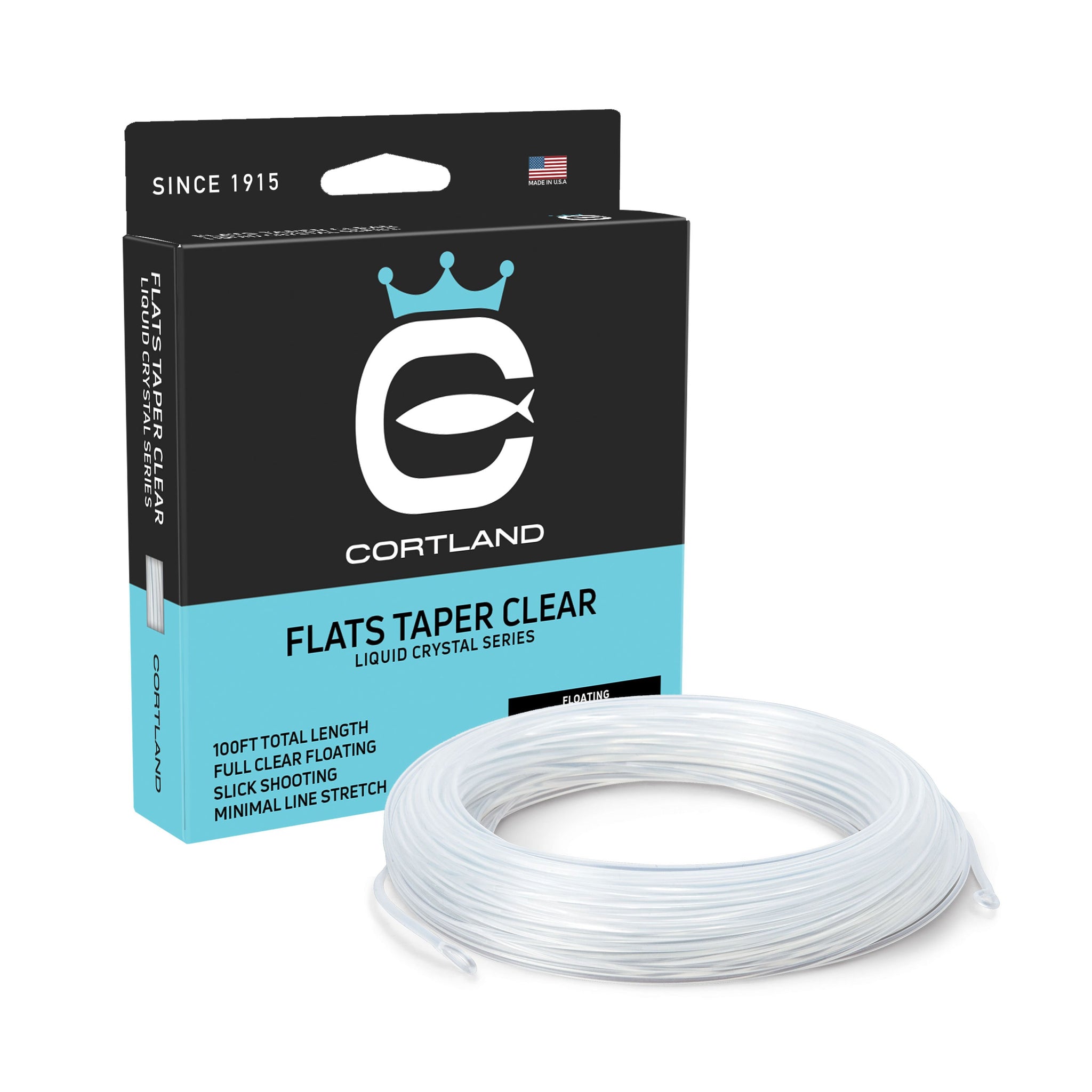Cortland Flats Taper Clear Fly Line – Lost Coast Outfitters